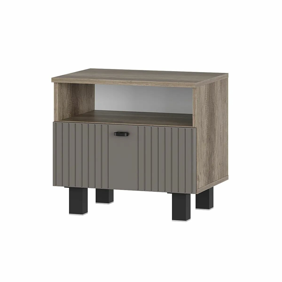 Тумба прикроватная "Олива" ТБ-14 Дуб каньон/MF14 (Мебелони)