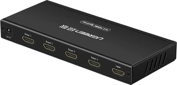 Разветвитель Ugreen HDMI Splitter 1 In 4 Out черный