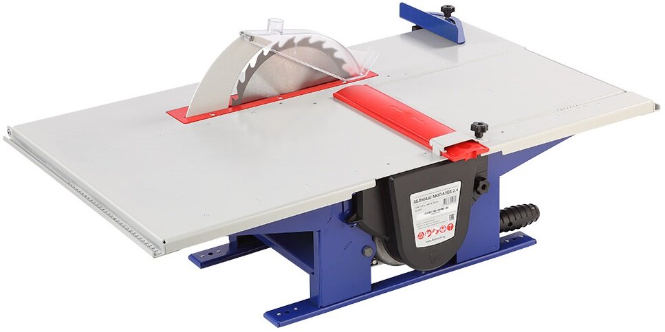 Станок деревообрабатывающий белмаш Mogilev 2.4 красный, черный, синий, серый