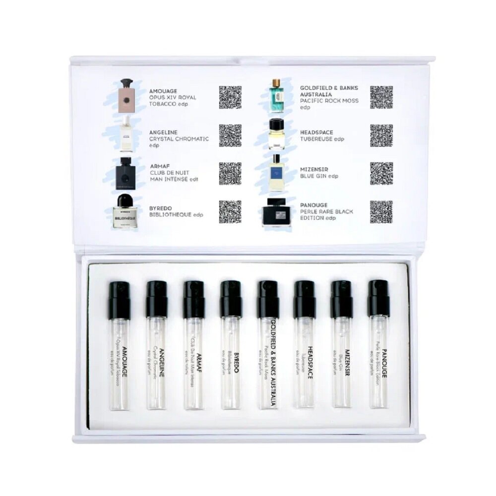 Набор парфюмерии Aroma Box "Стрелец для него", мужской, 8 ароматов по 1,5 мл