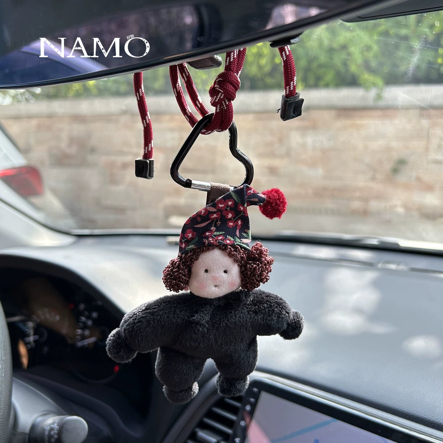 Кукла-подвеска для зеркала заднего вида автомобиля, украшение для салона, игрушка, подвеска для сумки, аксессуар для