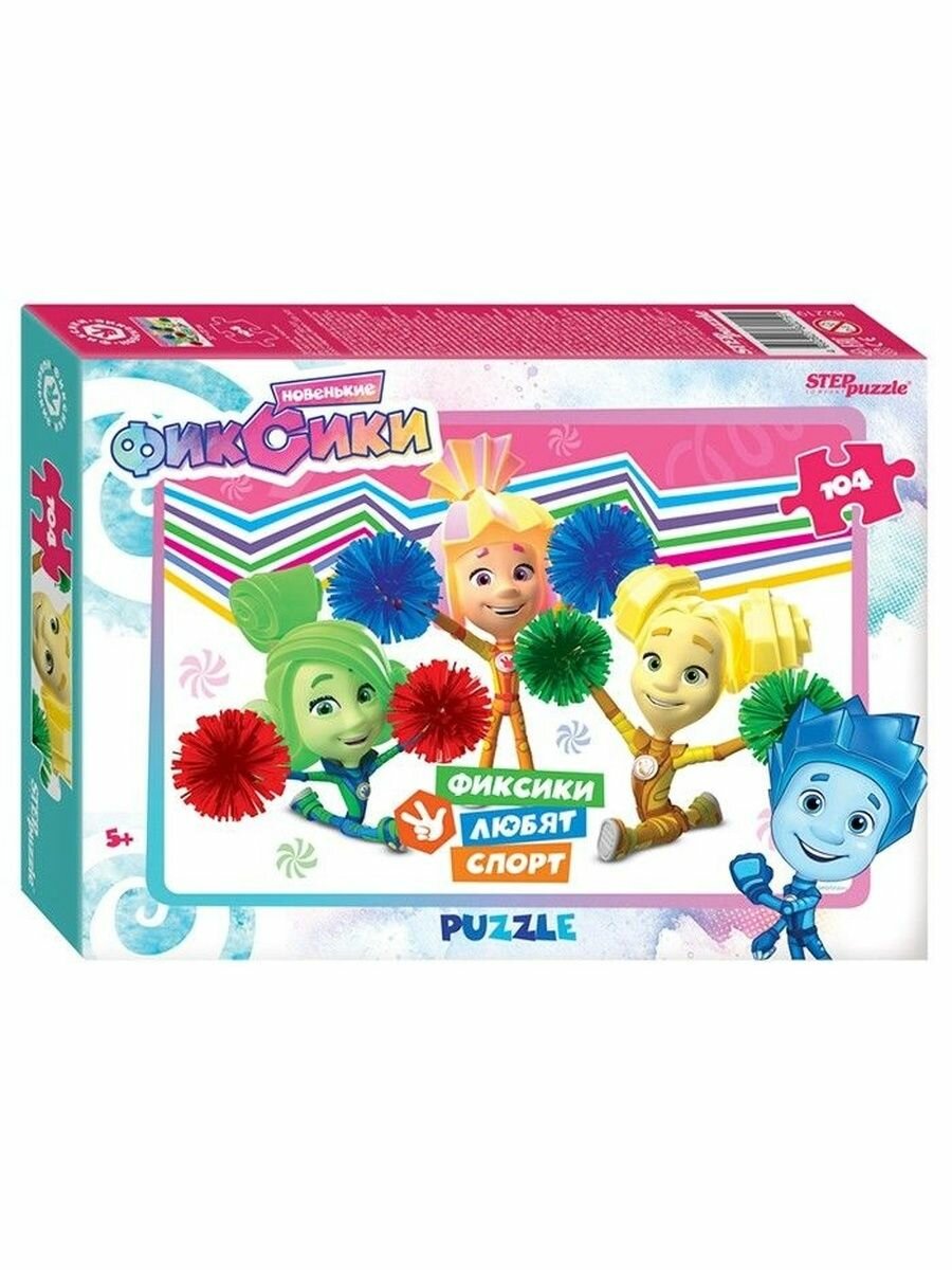 Пазл Фиксики. 104 элемента