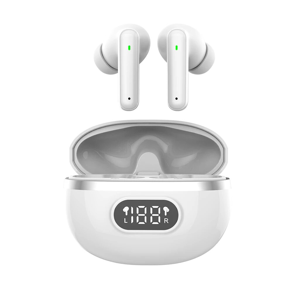 Слуховые аппараты Bluetooth-совместимые беспроводные наушники HD с цифровым дисплеем Наушники-вкладыши Сенсорный усилитель слуха для пожилых людей