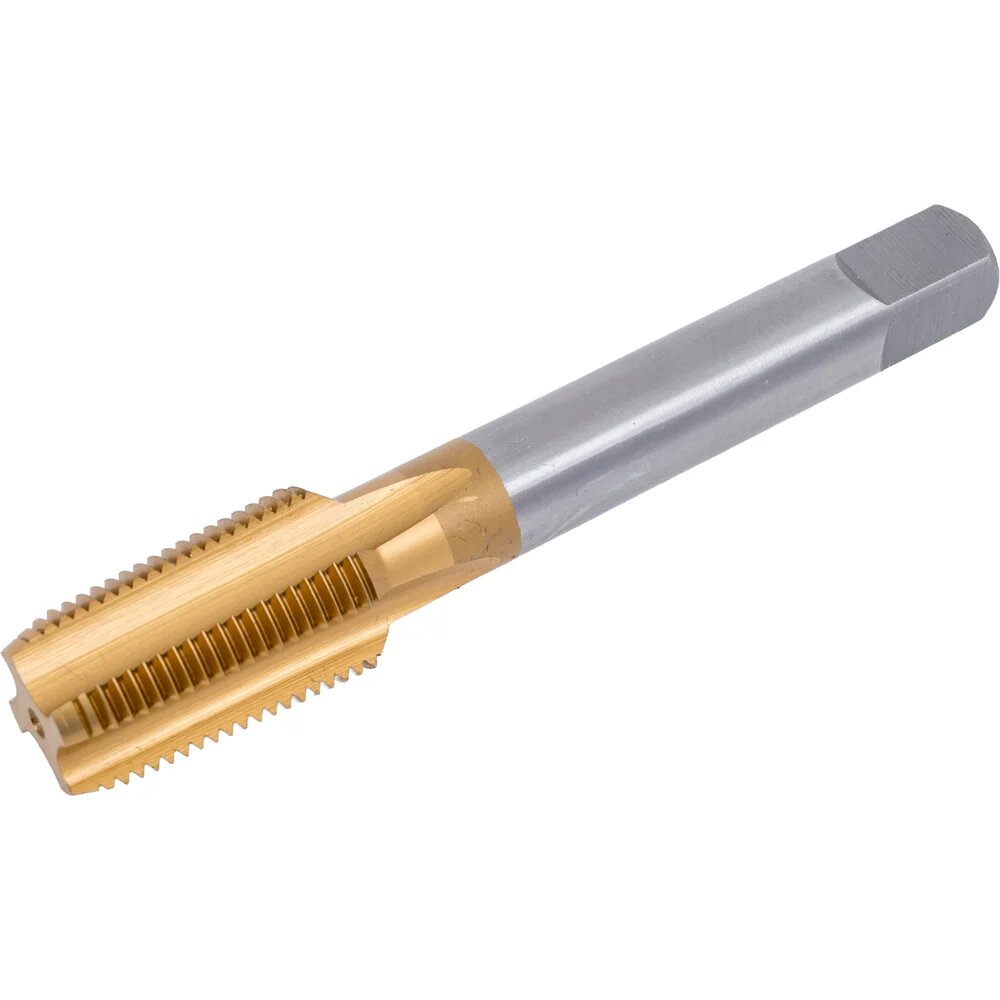 Метчик машинный конический H-Tools NPT 3/8 - 18 HSSE-TiN 73438EHT, из высококачественной, различных материалах