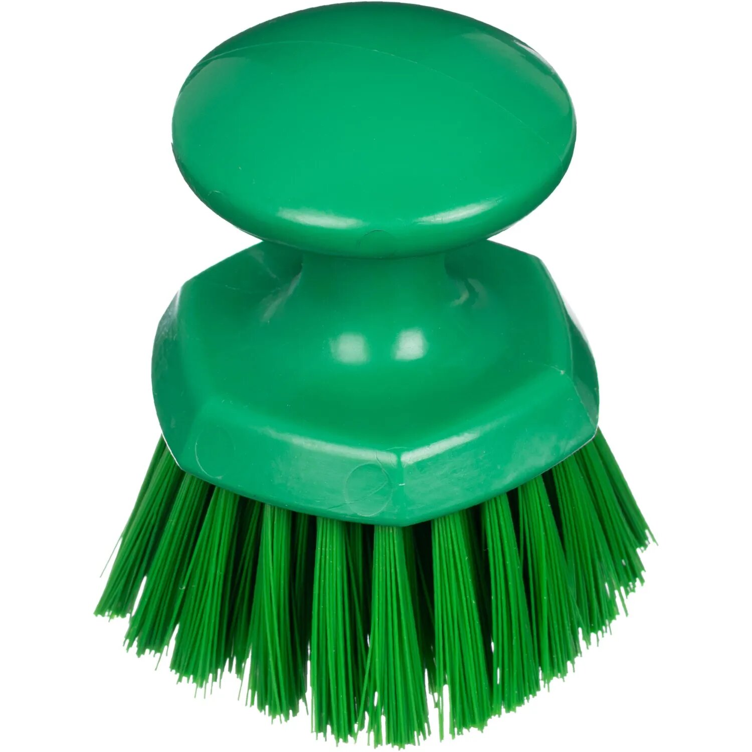 Щетка Haccper круглая средней жесткости 84x120 мм зеленая