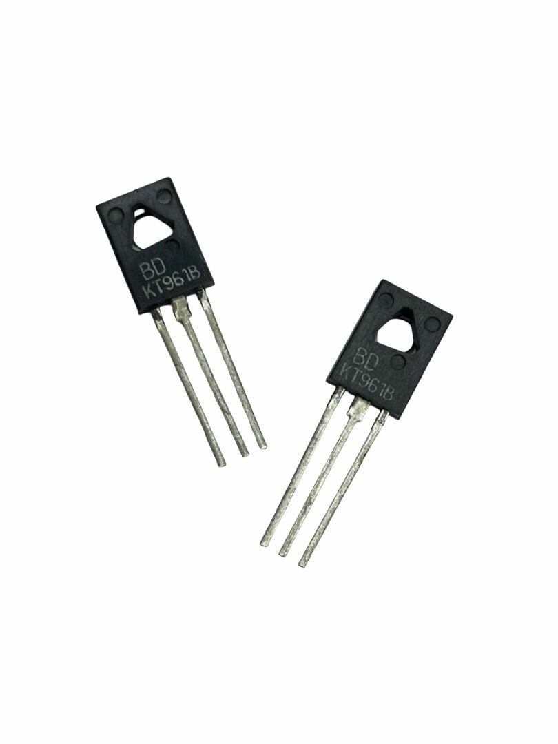 Транзистор КТ961В, 1.5А-60В-12.5Вт, корпус ТО-126, 5шт