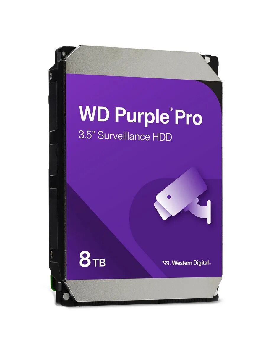 Жесткий диск 8 ТБ WD8002PURP 3.5" 7200 об мин