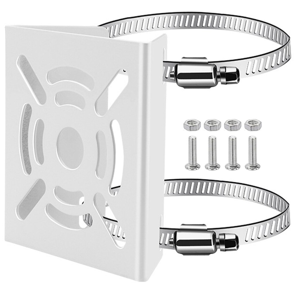 Крепление опор для наружных камер Включает в себя 2 Хомута для шлангов Различного размера