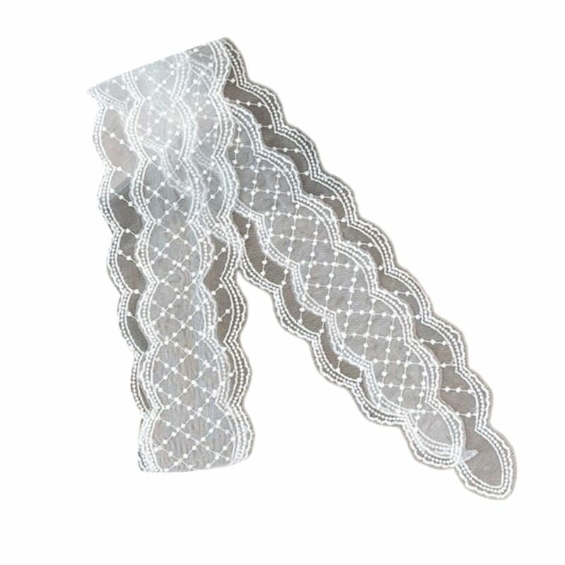 Кружевная повязка на голову с бантом, сетчатый галстук для волос, развевающийся пояс-3