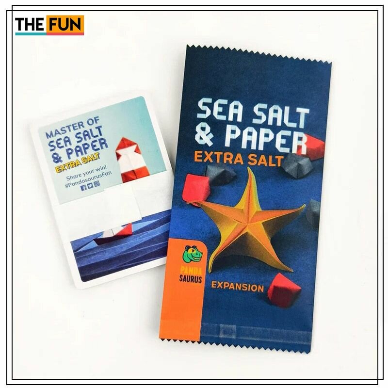 Настольная карточная игра Настольная Sea Salt and Paper Игра (Карточная) Новая версия игры