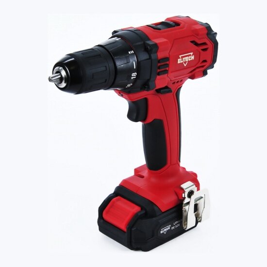 Дрель-шуруповерт аккумуляторная Elitech ДА 12СЛ2 (E2201.004.01)