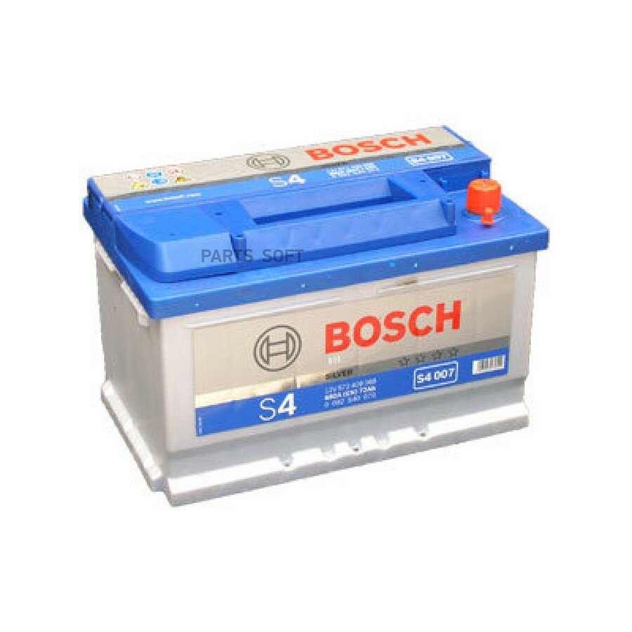 АКБ 72 А* от официального дистрибьютора, BOSCH, артикул 0092S40070