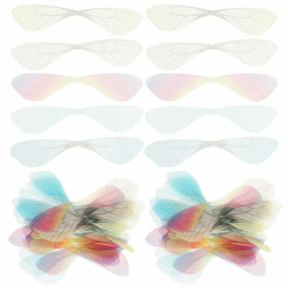 50 Штук Искусственных Крыльев Стрекозы, Для Ручного Творчества