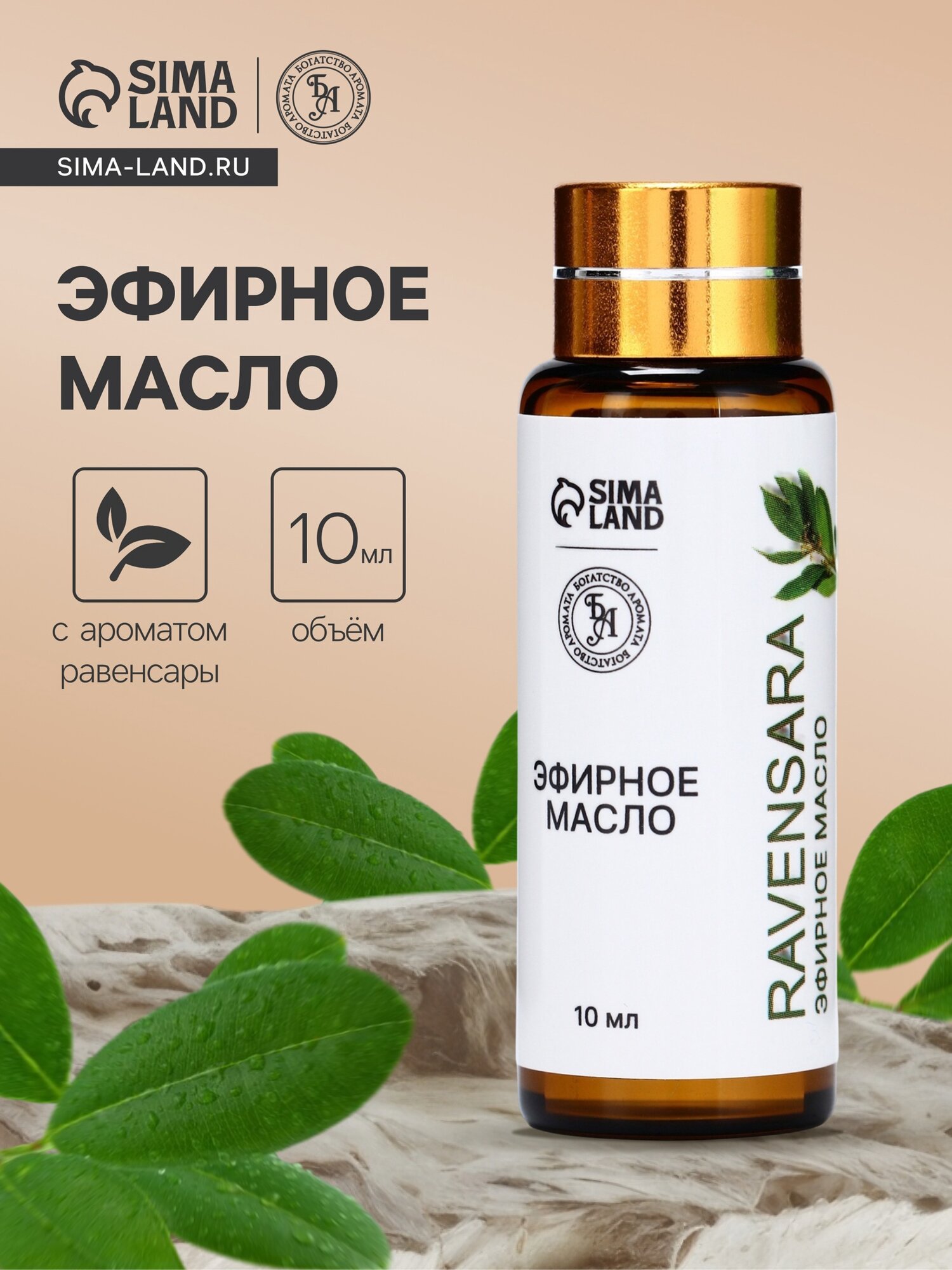Эфирное масло «Равенсара», 10 мл, с пипеткой