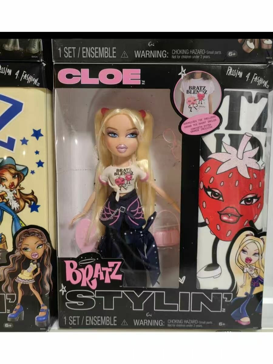 Кукла Bratz Stylin' - Коллекционная модная кукла Cloe Хлоя с аксессуарами - Братц
