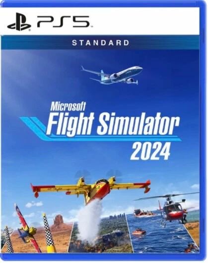 Microsoft Flight Simulator 2024 Для ps5，Новая (лицензионная) оптический диск в заводской упаковке. — фото 1