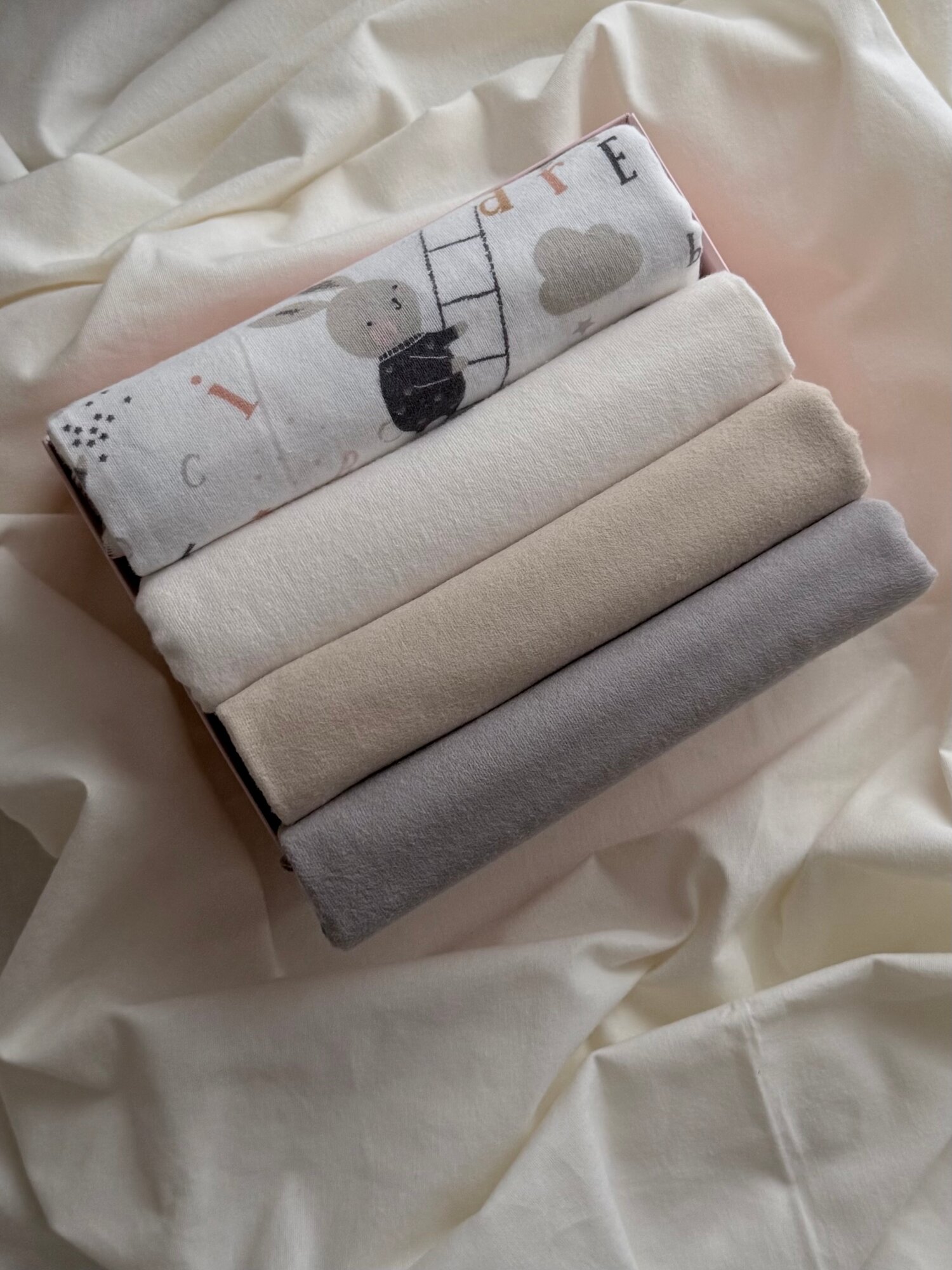 Набор больших пелёнок для новорожденных 100х120 ANGEL PREMIUM