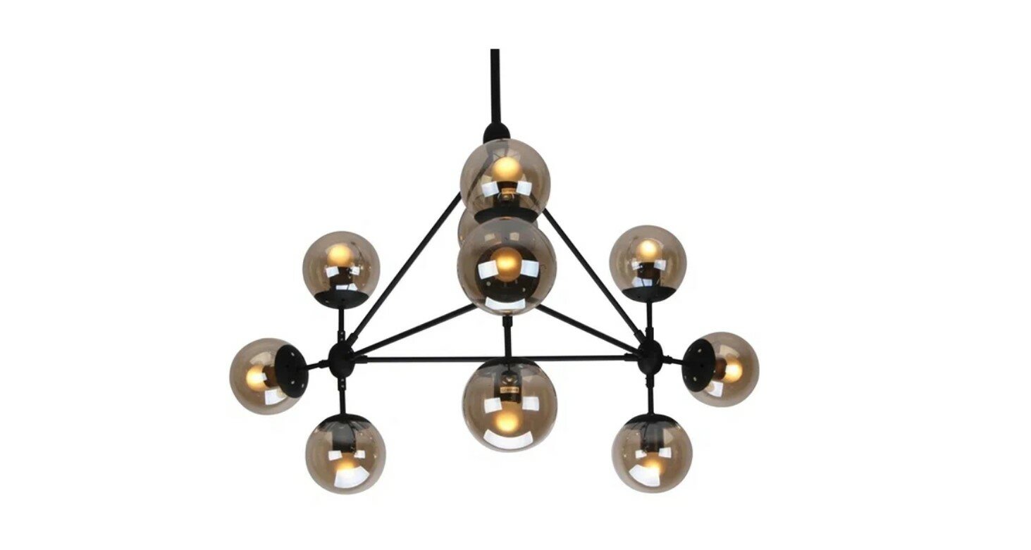 Подвесная люстра Kink Light Моди 07535-10,19, 10 ламп, цоколь Е27