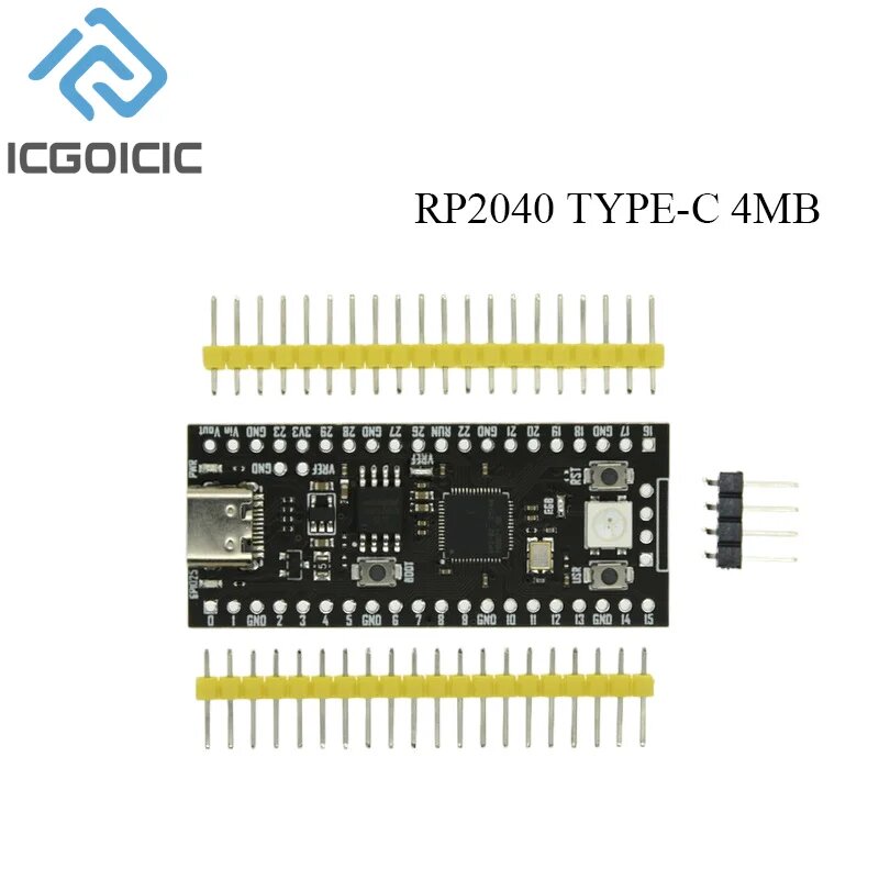 Модуль Raspberry Pi Pico RP2040 TYPE-C 4MB
