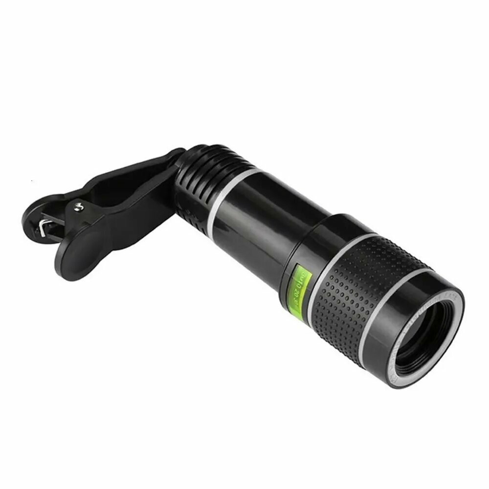 Универсальный объектив для смартфона с акриловой и ABS текстурой, - 20-кратный объектив