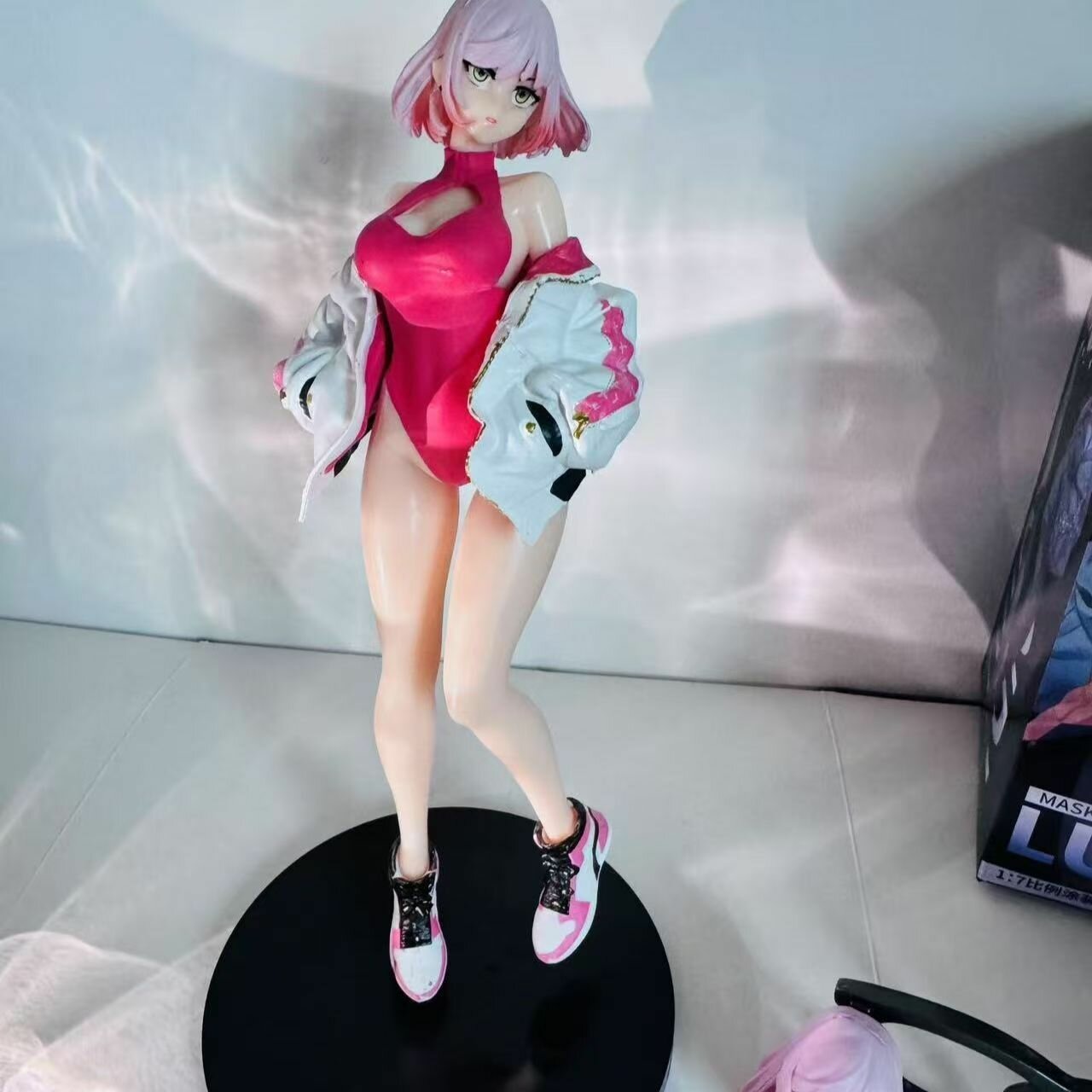 Кроссовки Astrum Design, милая маска для лица в виде девочки, фигурка LUNA, коллекционная игрушка.