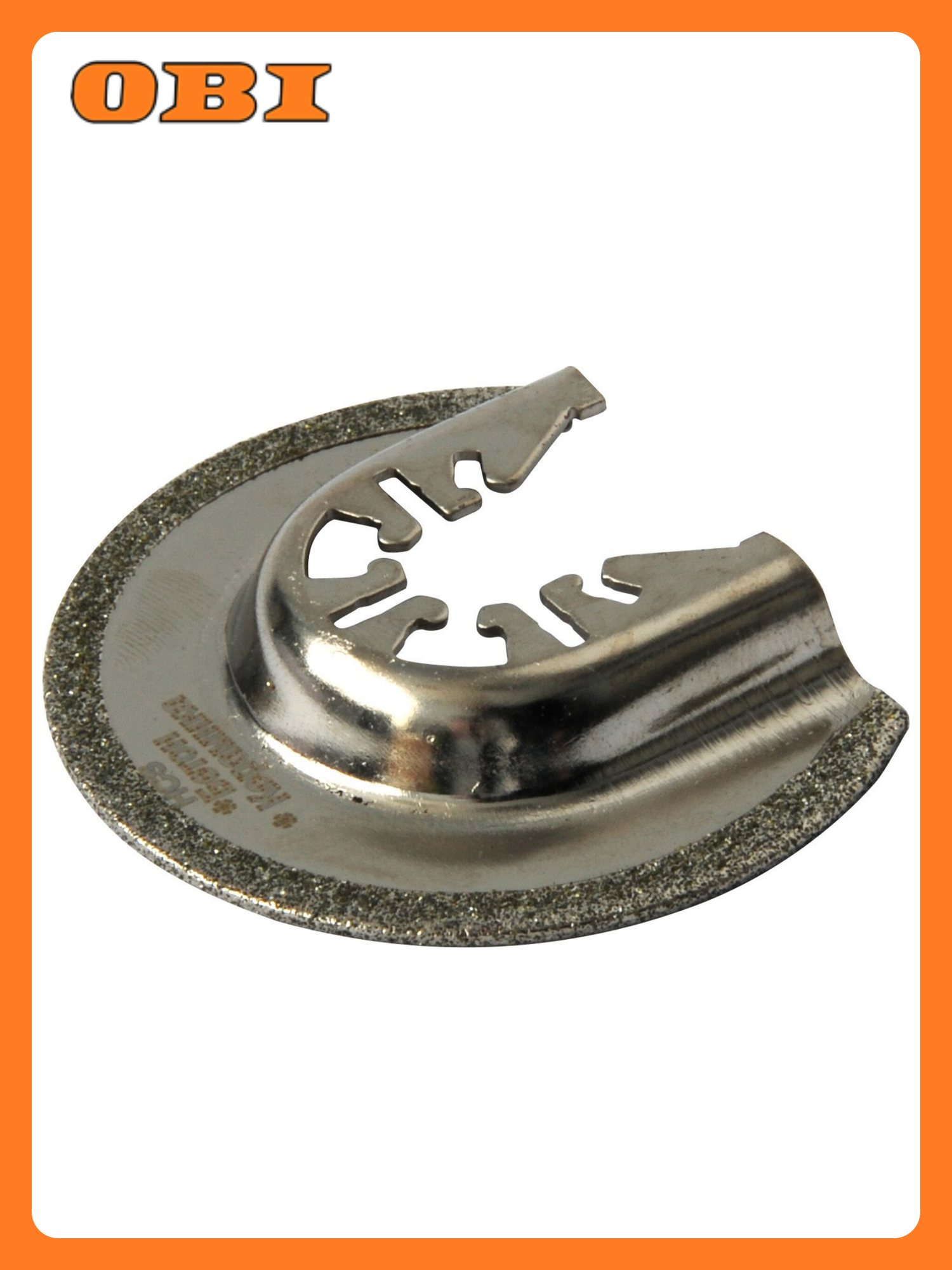 Насадка для мультитула ELITECH 1820.006000, основание HCS, алмазное покрытие, 65мм