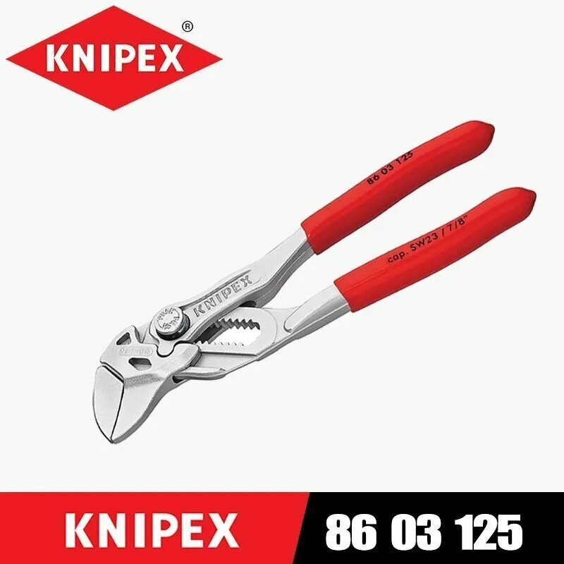 Клещи переставные-гаечный ключ Knipex 86 03 125 KN-8603125