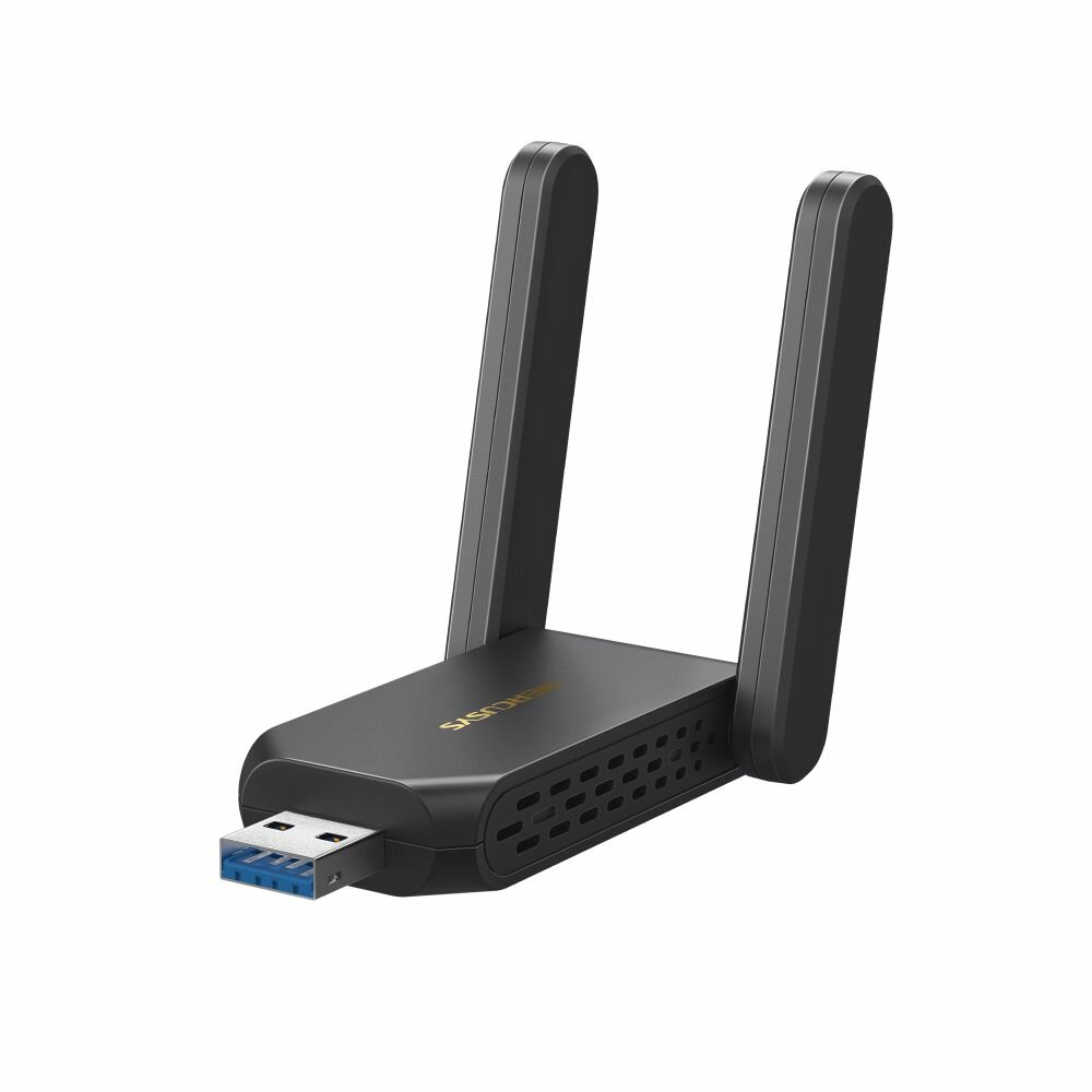 Wi-Fi USB-адаптер Mercusys MA86XH, AXE5400, трехдиапазонный, высокого усиления