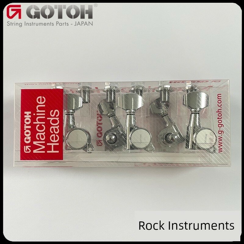 GOTOH SG381-01 Незажимные регулировочные ручки для электрогитары, серебристый, левая и правая по 3 шт.
