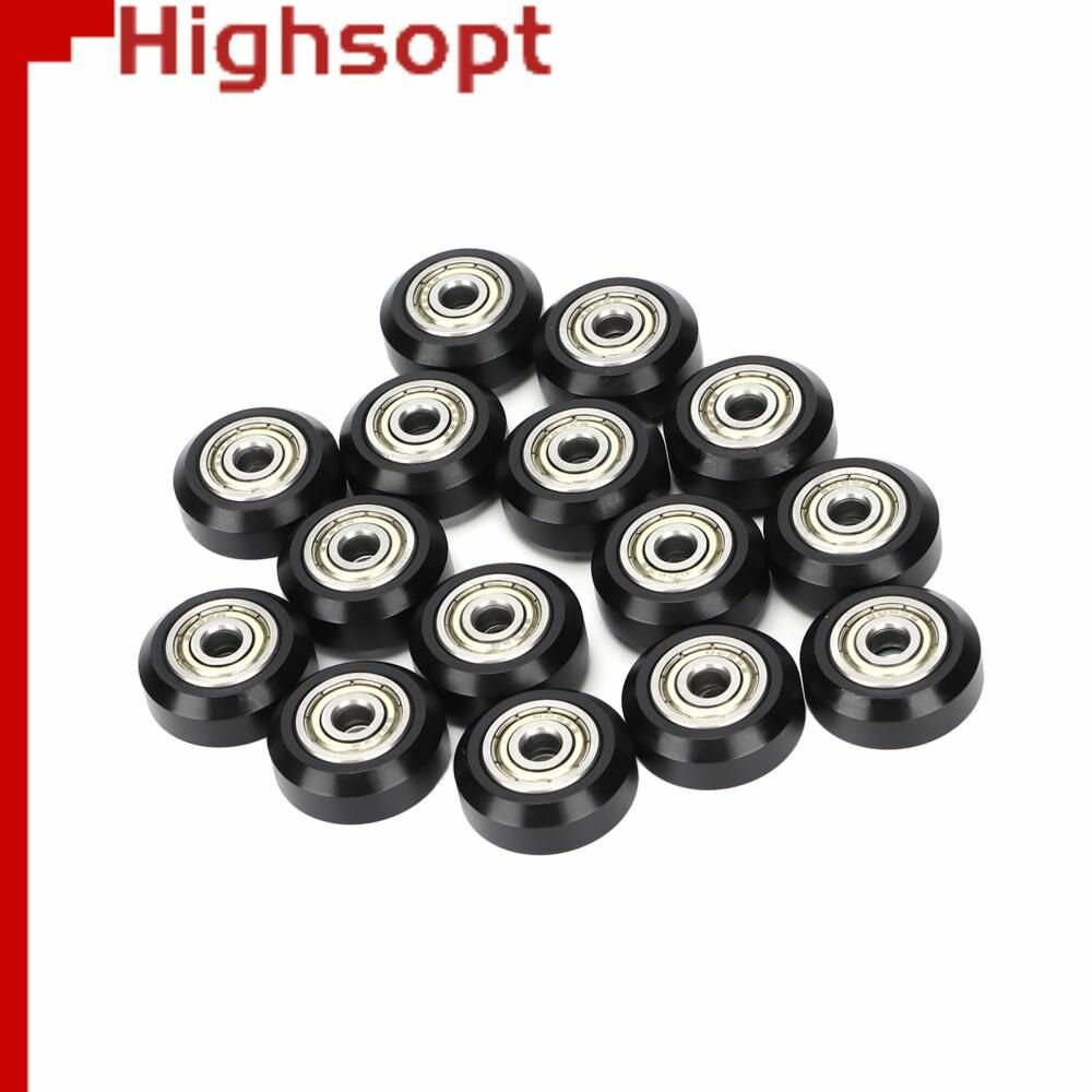 Колеса V-образные, 15 шт, надежные и тихие, для 3D принтеров Ender 3 и Tevo Tarantula