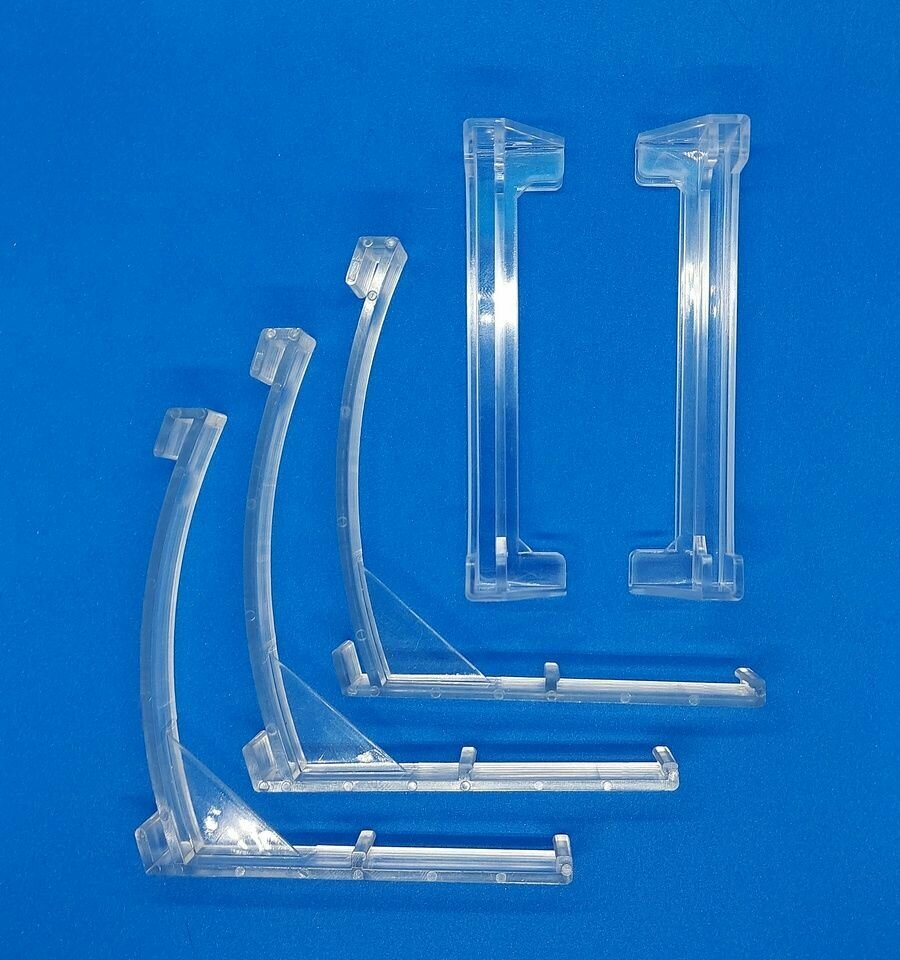 Комплект кронштейнов для декоративного карниза для вертикальных жалюзи, 1 комплект