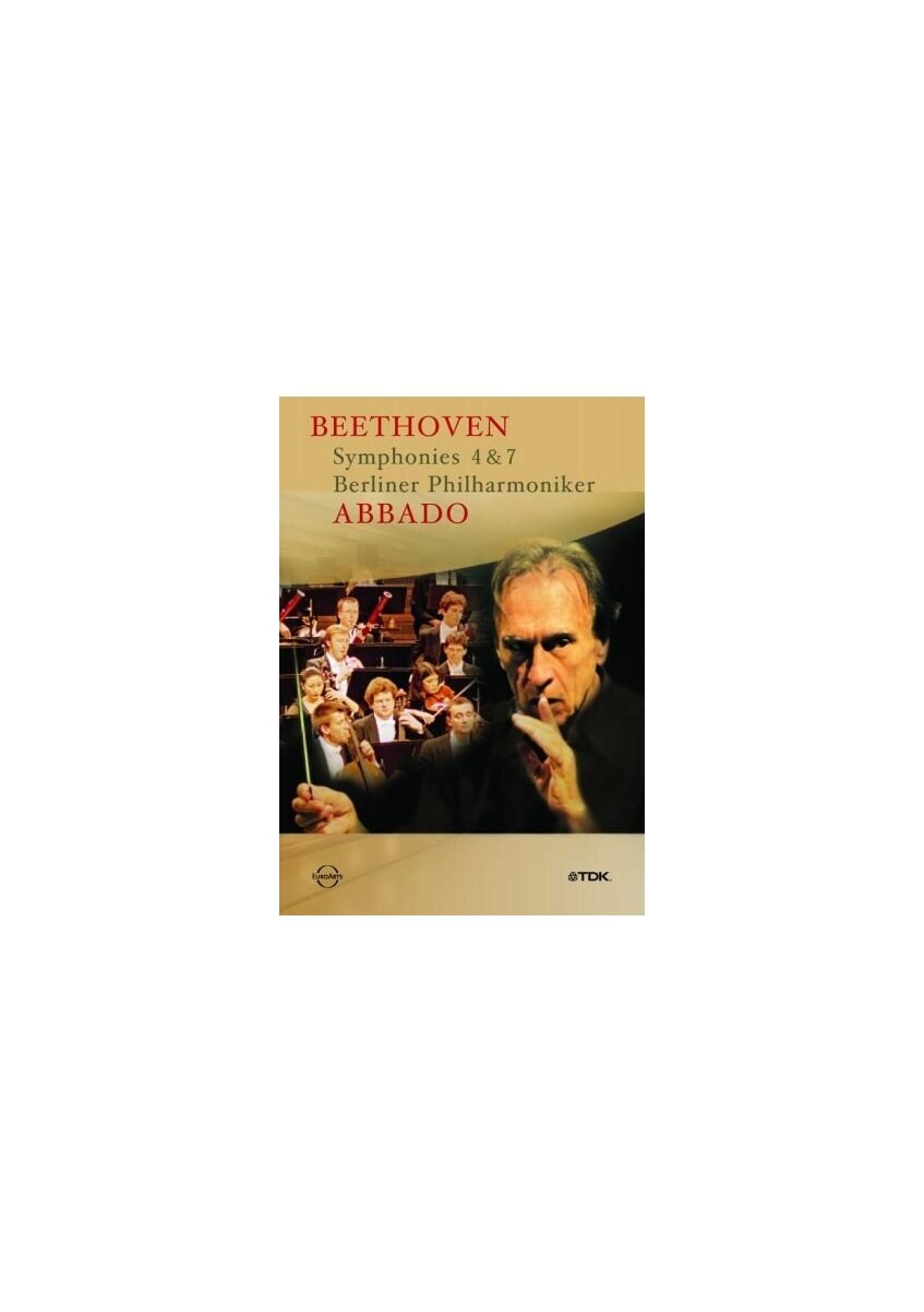 Beethoven - Symphonies 4 and 7 (Abbado, Bpo). 1 DVD