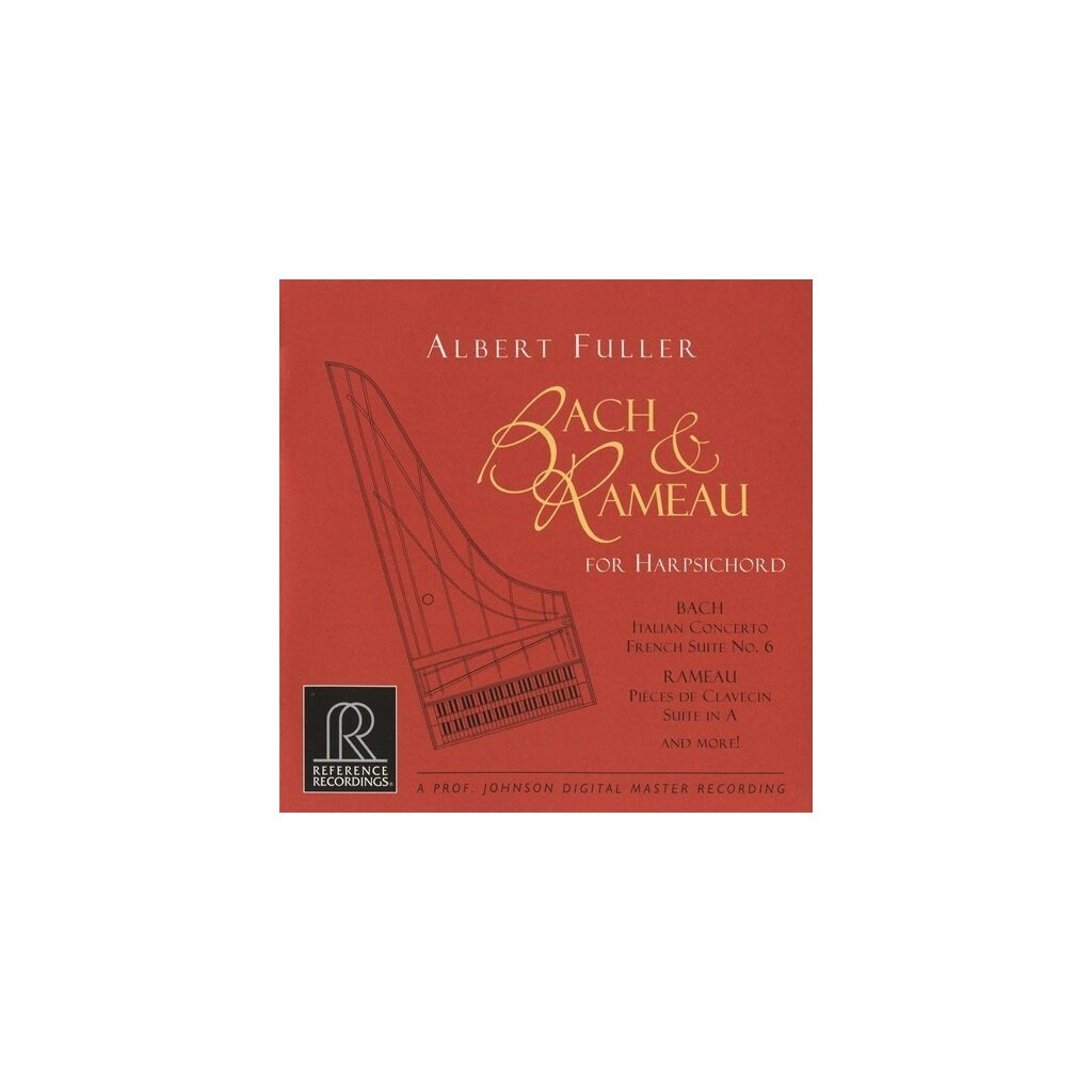 Диск Harpsichord Recital: Fuller, Albert / BACH, J.S. / RAMEAU, J.-P. (2 CD)