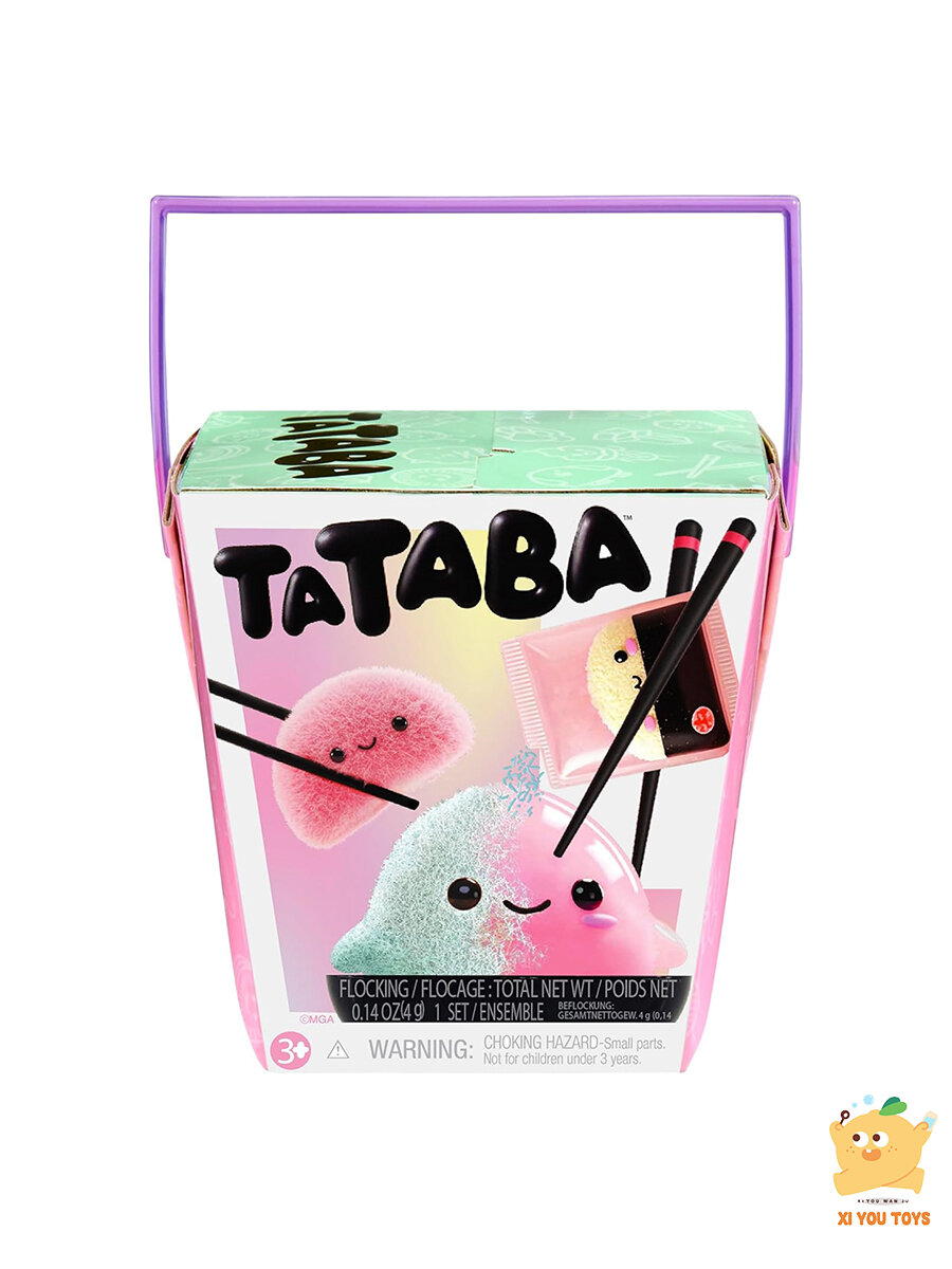 MGA Toy Tataba Squishy Collectable Toys Случайная 1 Кукла / Очаровательная Сумка-футляр Для Коллекционных Игрушек Tataba Blind Box, Подходящая Для Детей В Возрасте От 3 Лет И Старше.