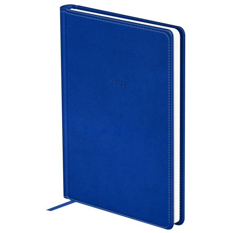 Ежедневник датированный BG Winner, A5, 176 листов, кожзам, синий