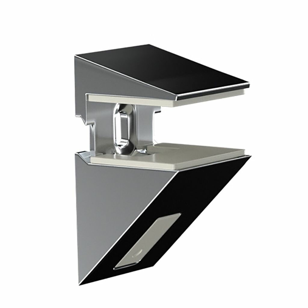 Регулируемое закаленное стекло, подвижная деревянная доска, диагональный кронштейн -яркий свет