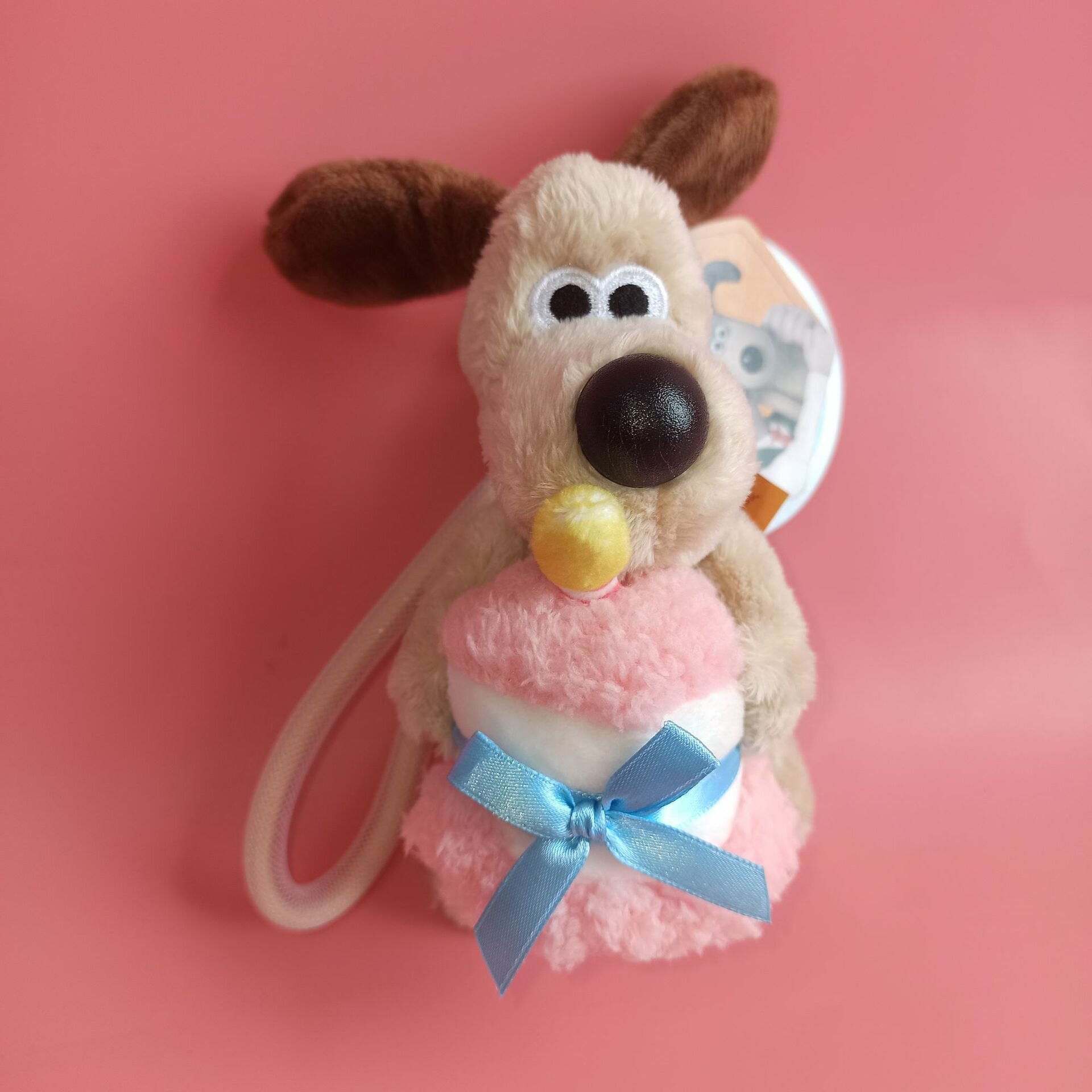 Поданная кукла-кукла-собачка Подвеска для торта 15см0,12_[Настоящее разрешение]