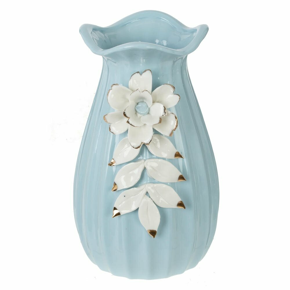 Ваза фарфоровая, 1050 мл, 11,5х12х19,5 см KSM-818802