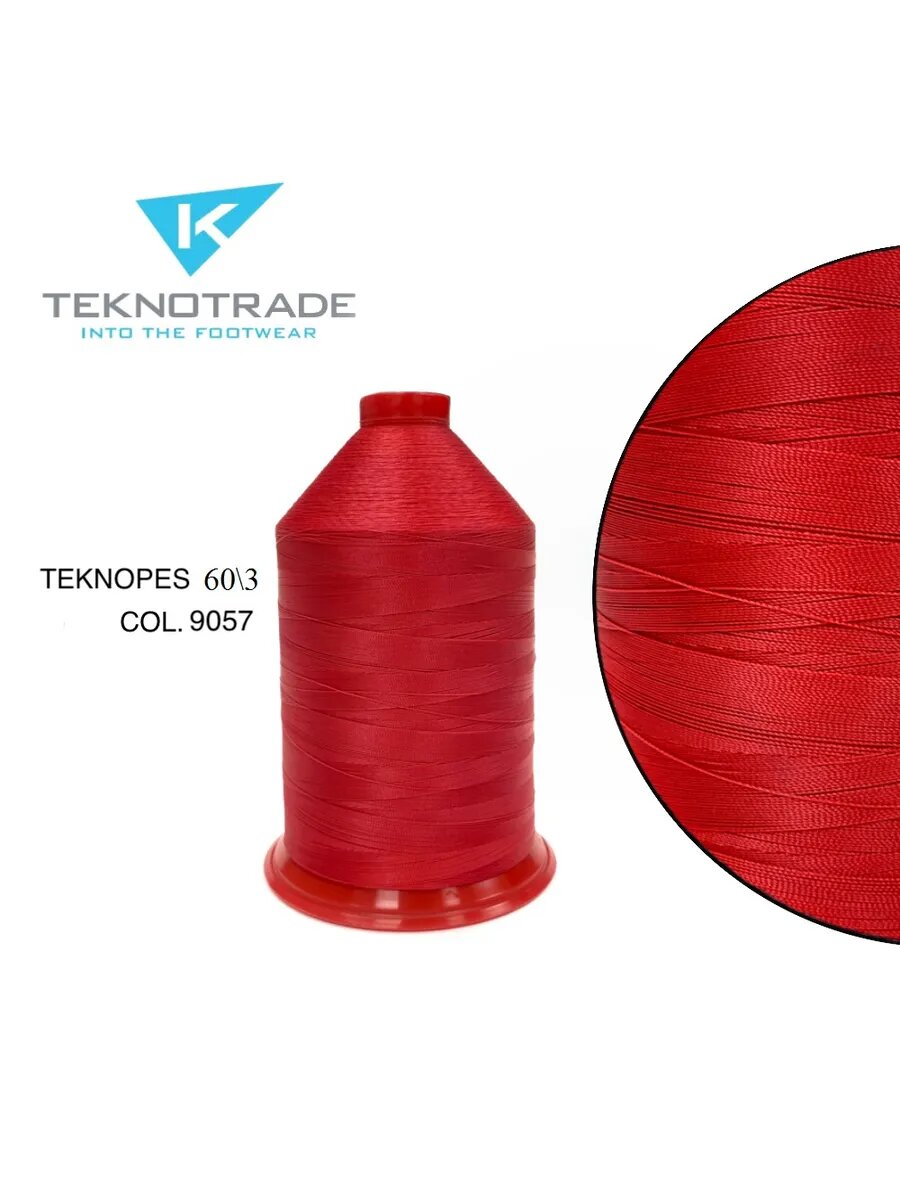 Швейные нитки для кожи TEKNOPES 60/3 9000 метров
