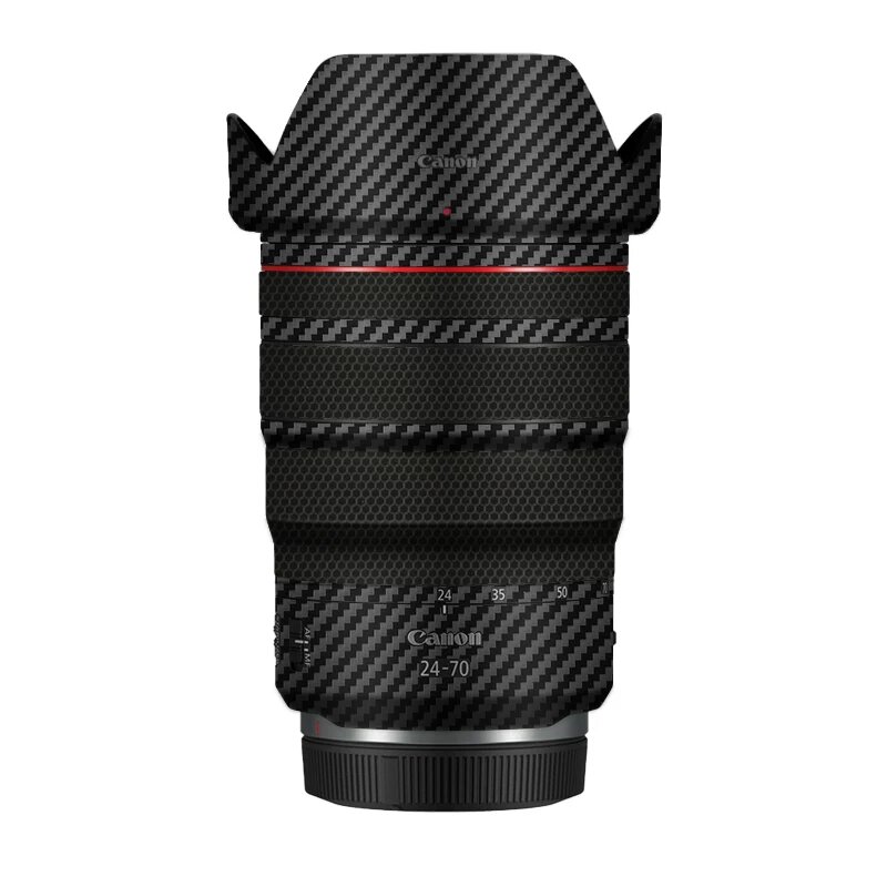 Карбоновая пленка с камуфляжным рисунком для полной защиты Canon, черный карбоновый узор, подходит ко всем устройствам
