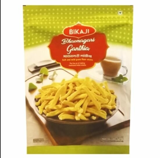 2 шт. Перекус Bhavnagar Gathiya Bikaji /Бхавнагари Гатия , 200гр. Индия