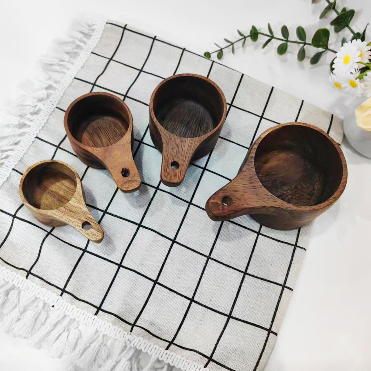 Прямые продажи с фабрики: деревянная ложка, столовая ложка, мерная ложка для кофейного порошка, мерная ложка из массива бука для меда и кофе