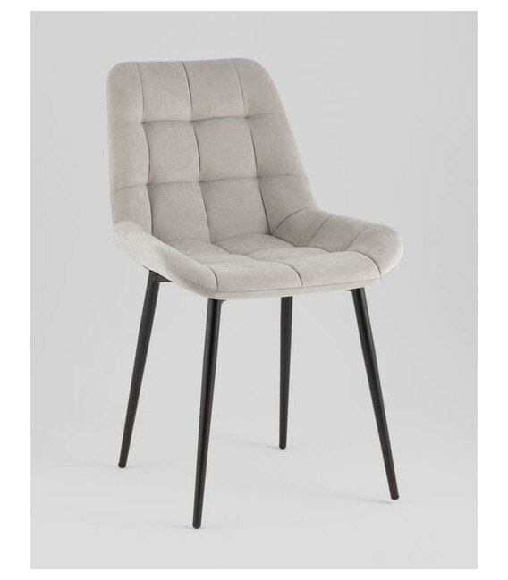 Стул Фабро Original светло-серый велюр