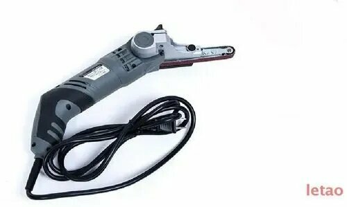 Электрическая ленточная шлифовальная машина с лентами 10x330 мм letao