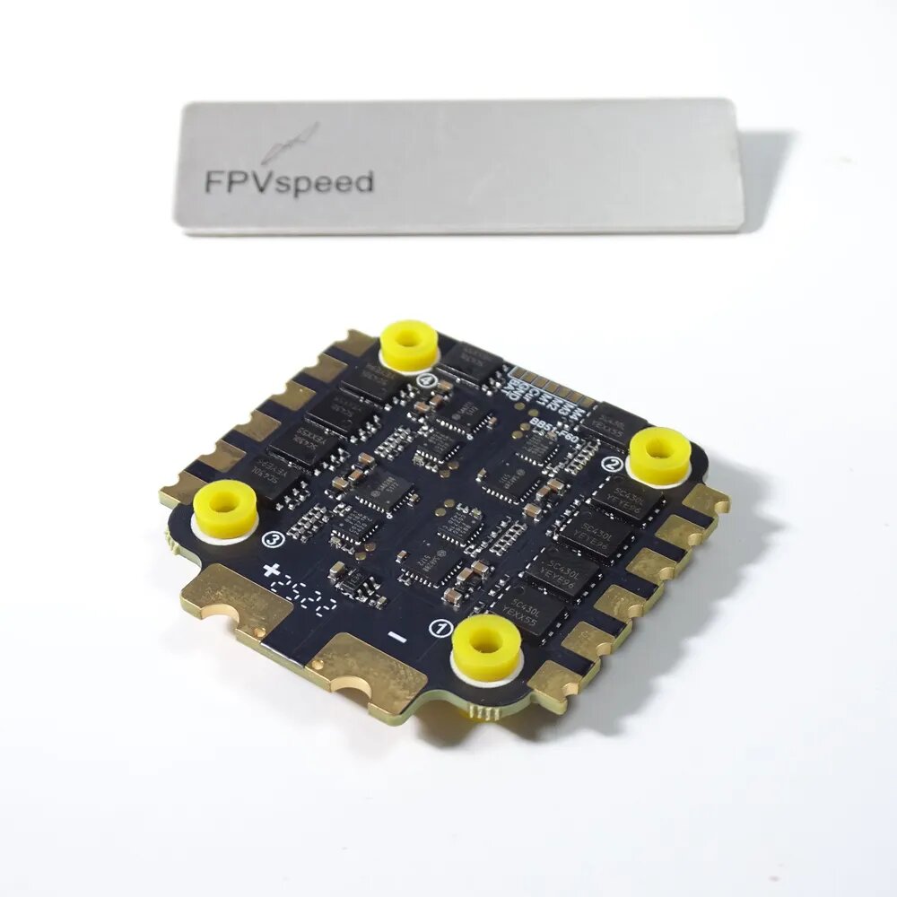 FPVspeed Полетный контроллер FS405C2-60A, быстрое соединение, совместимость с ESC 3-8S, подходит для моделей 5-10 дюймов, возможность индивидуальной настройки