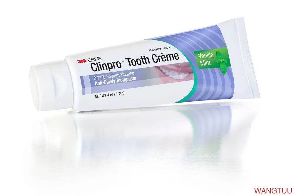 Зубная паста 3M Clinpro Tooth Creme с 0,21% фторидом натрия для борьбы с кариесом, Ванильно-мятная