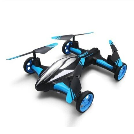2.4G RC вертолет воздух наземный рейс автомобиль H23 один ключ возвращения дистанционного управления дрон дети модель игрушка rc вертолет с квадрокоптером света (синий)