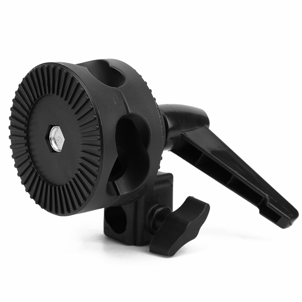 Фотография легкая поддержка ручка поворота для одиночных рукояток зажим для зонтика для софтбокс