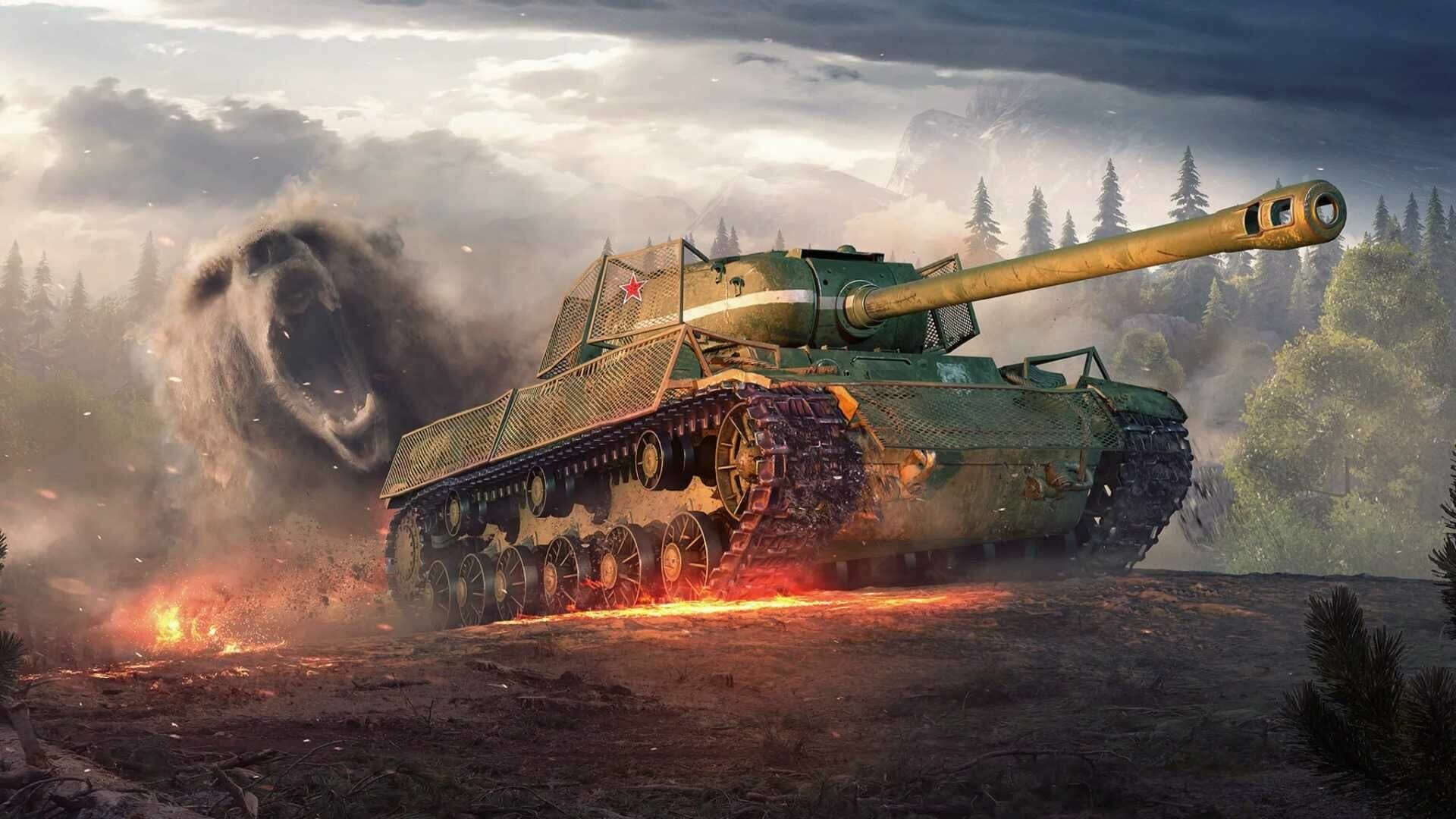 5D алмазная мозаика "Танки ворлд оф танк" 40*50 см безрамные круглые стразы, подходят для украшения стен дома и выбора подарков