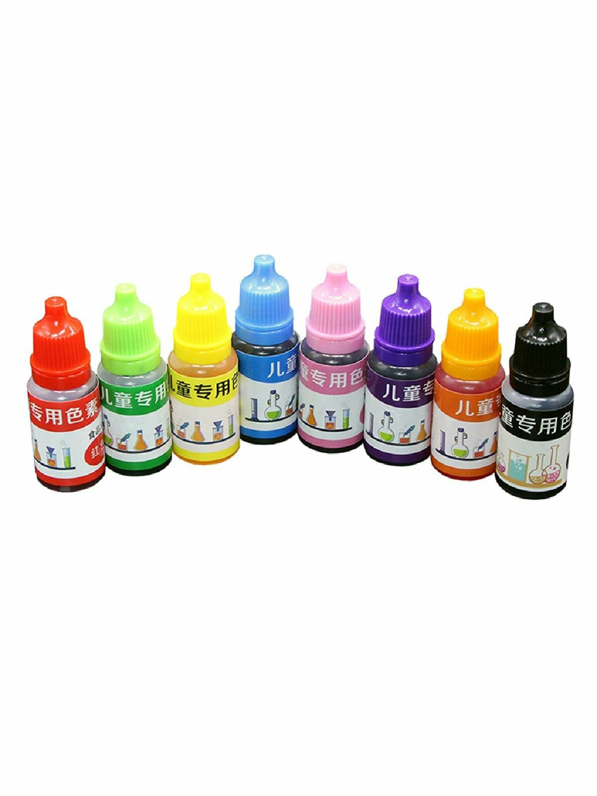 8-цветная пигментная эпоксидная свеча ручной работы, мыло ручной работы, пигментная цветная эссенция 10 мл в упаковке